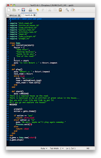 TESTHEAD: Exercise 43 & 44: You Make A Game, Evaluating Your Game ...