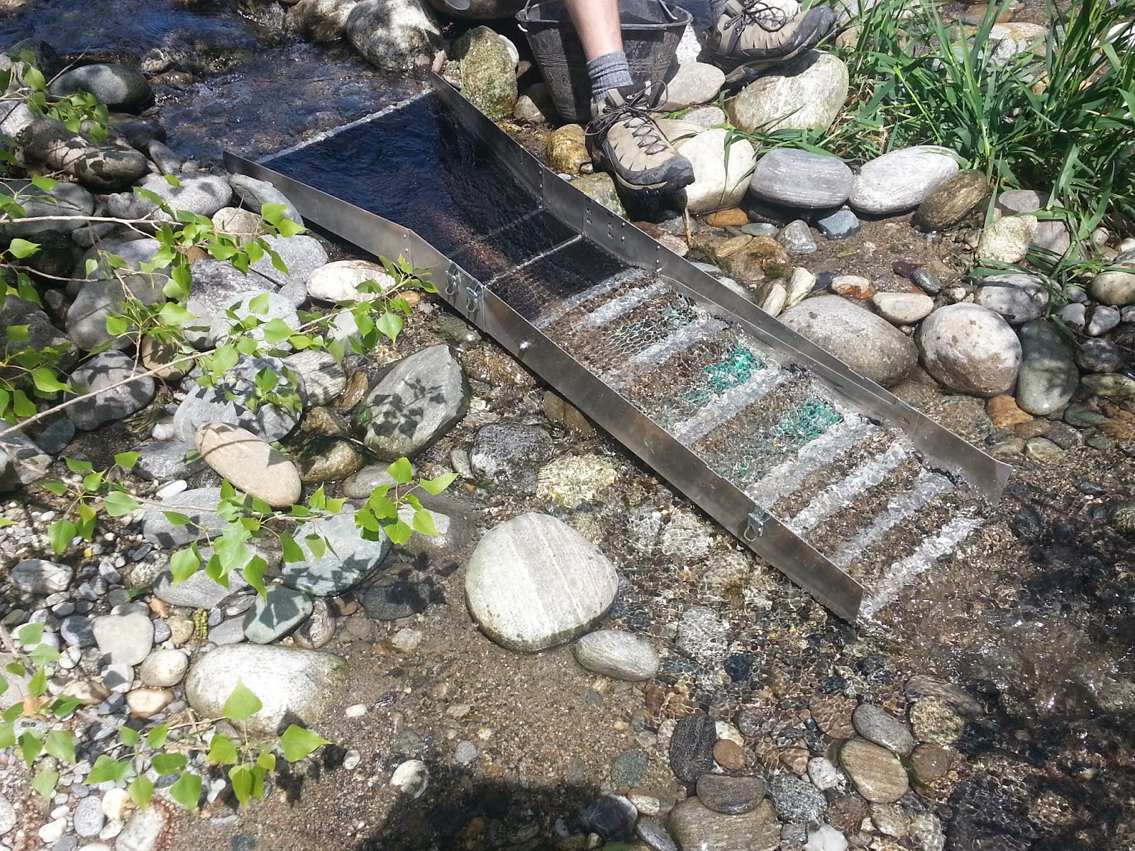 Italian Gold Fever : STRUMENTI del cercatore d'oro: LA CANALETTA ( The ...