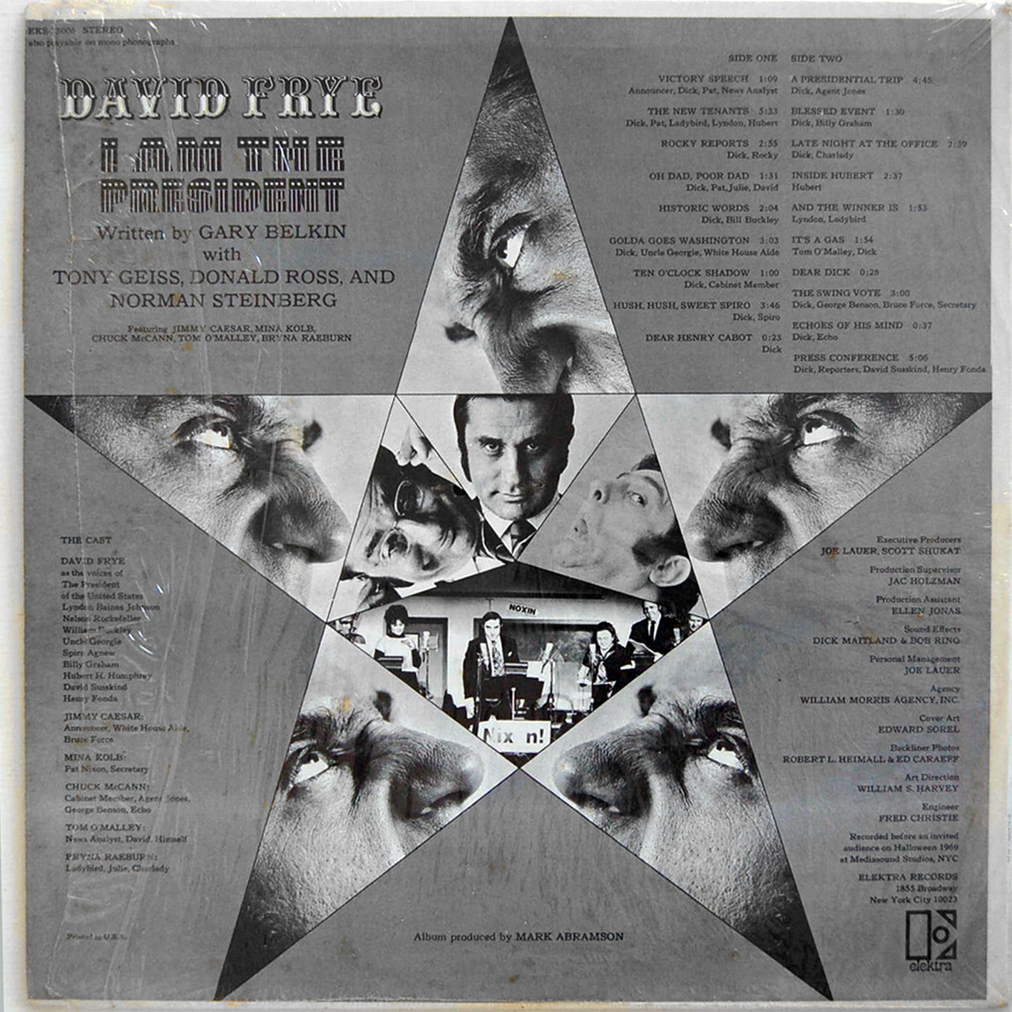 D R E W • F R I E D M A N: David Frye's Richard Nixon albums