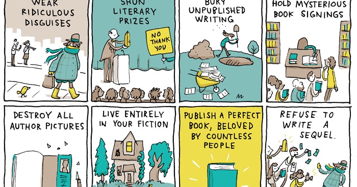 INCIDENTAL COMICS: How to Become a Literary Recluse