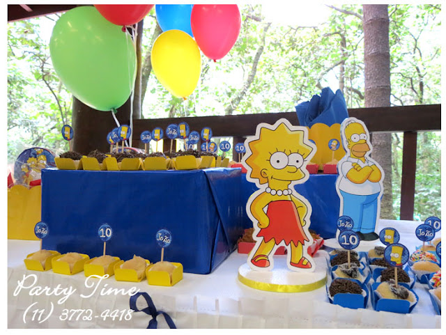Party Time: Simpsons - Festa Personalizada