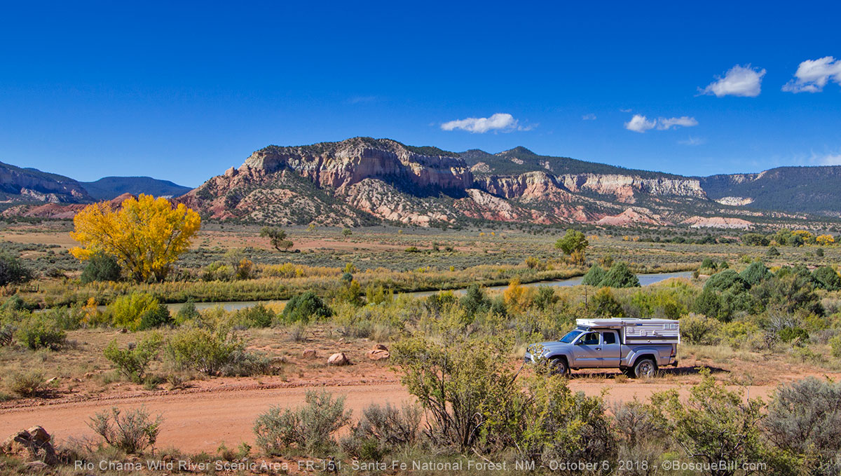 Bosque Bill's Backroads: Rio Chama Wild & Scenic River - October 2018