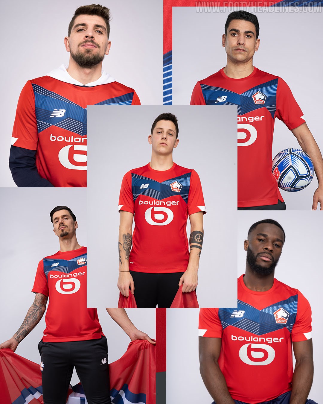 Lille 20-21 Home Kit Released - Footy Headlines