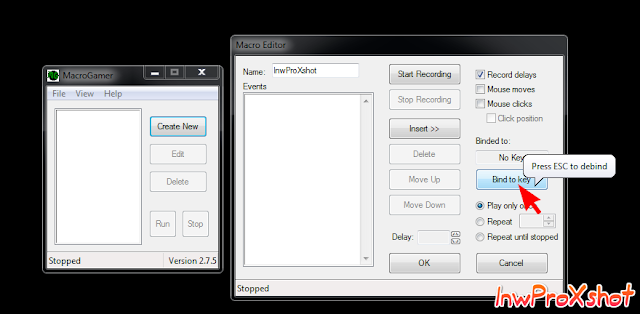 แจกโปร Xshot ฟรี 2017: สอนทำมาโคร Xshot ด้วยโปรแกรม Macrogamer