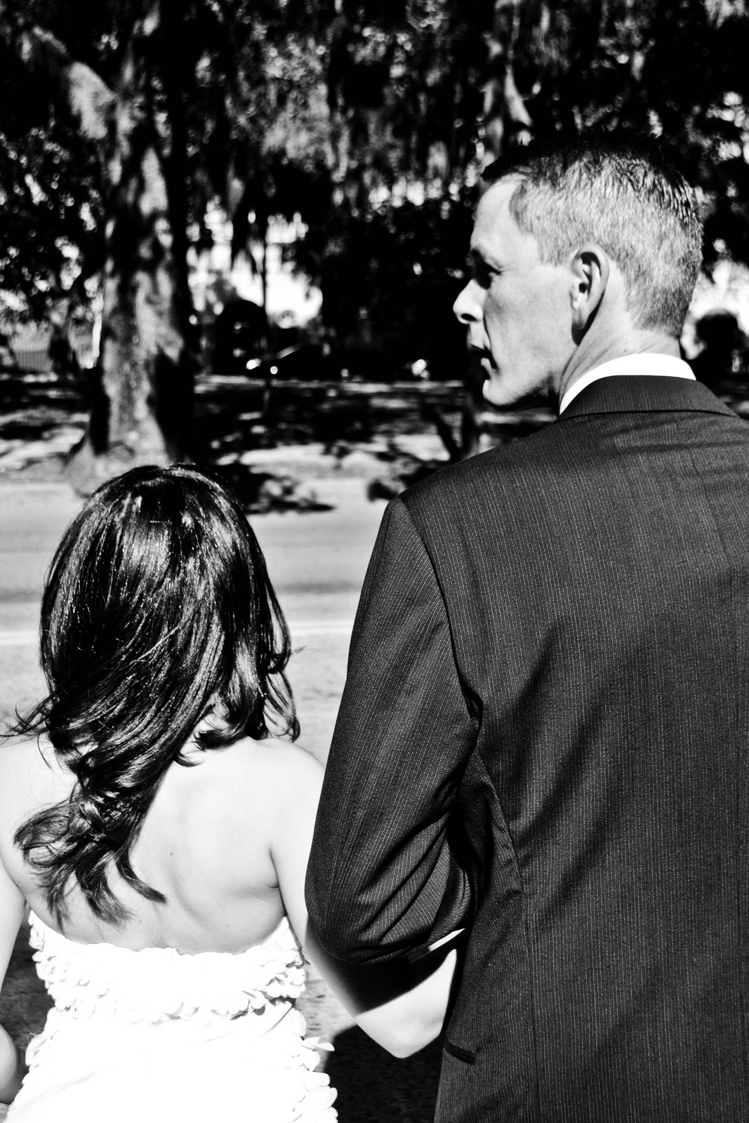 Holley + Jonathan | Downtown Savannah, GA Elopement | Adrienne Lampe ...