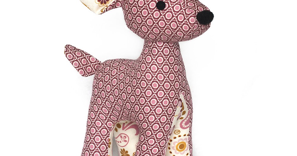 Toy Patterns by DIY Fluffies : Deer sewing pattern