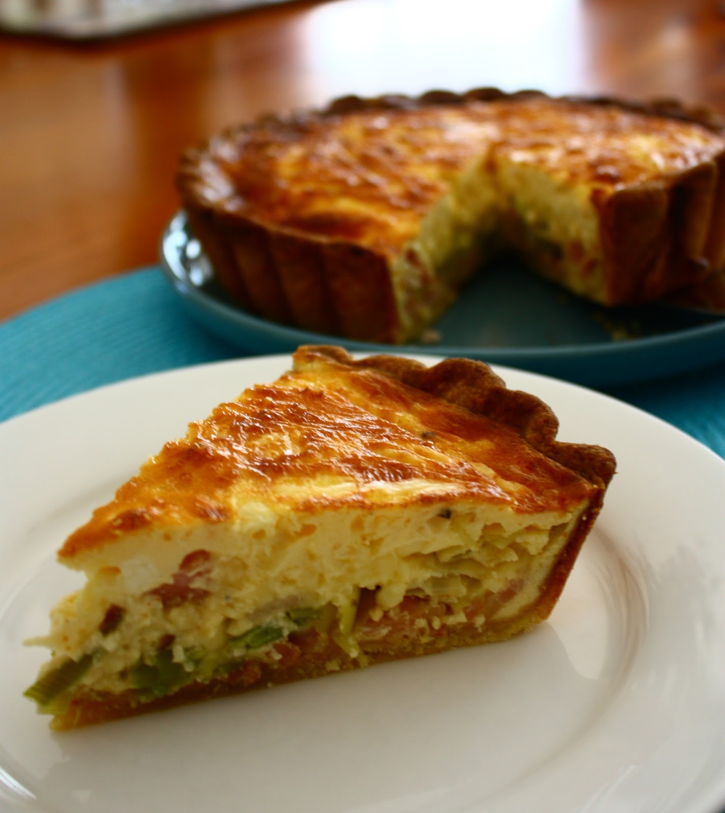 Kate's Weekend Kitchen: Quiche Lorraine