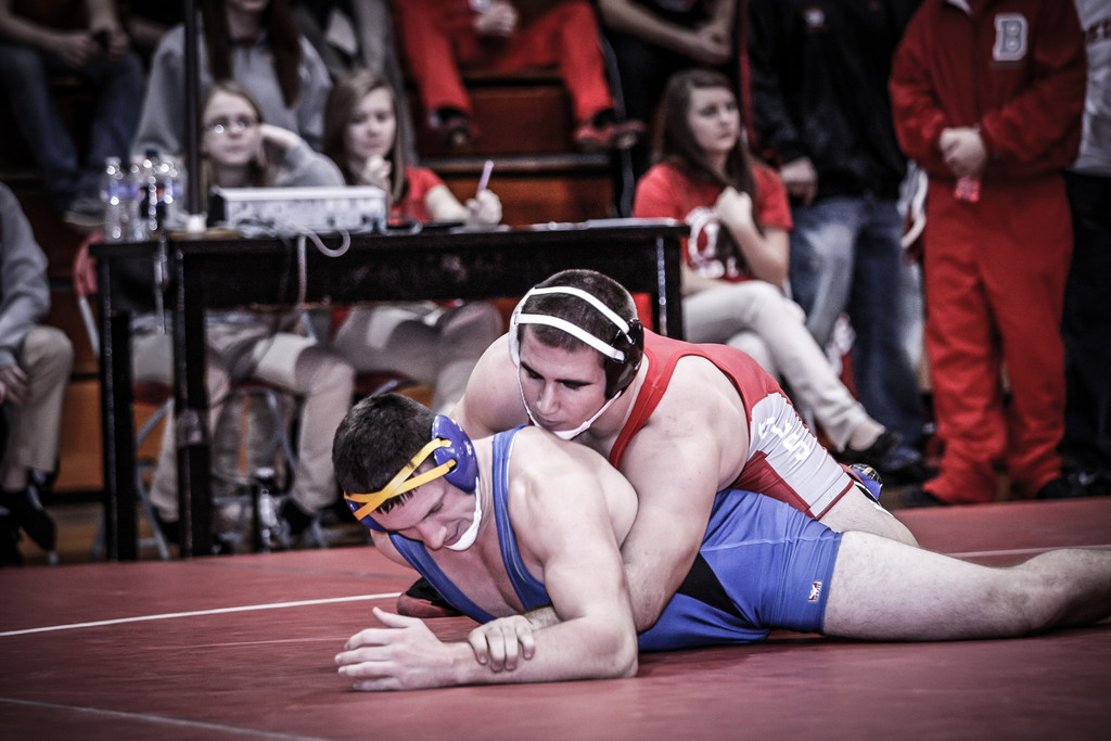 Finished by pin: Wrestling photoset 48