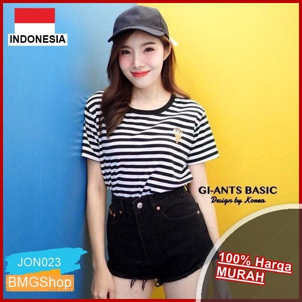 JON23 Kaos Giants Basic Stripe Ice Cream BMGShop