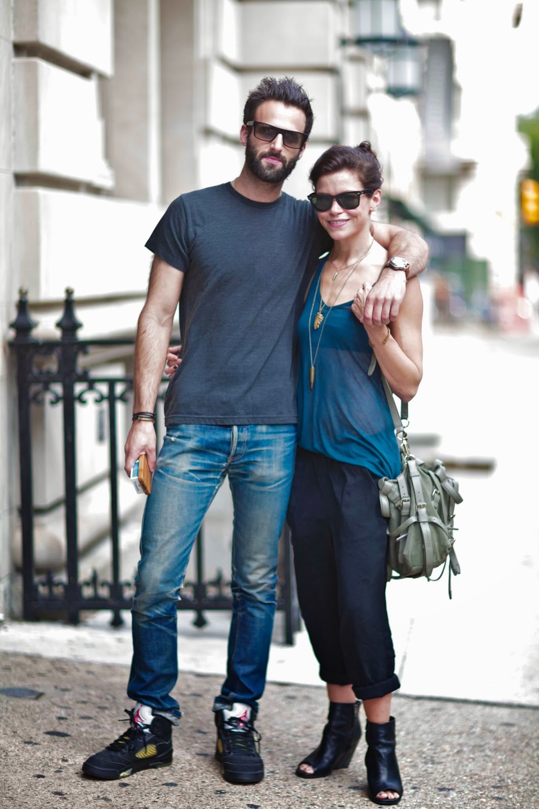 Street Gazing: Street Gazing... Weekend couples style.