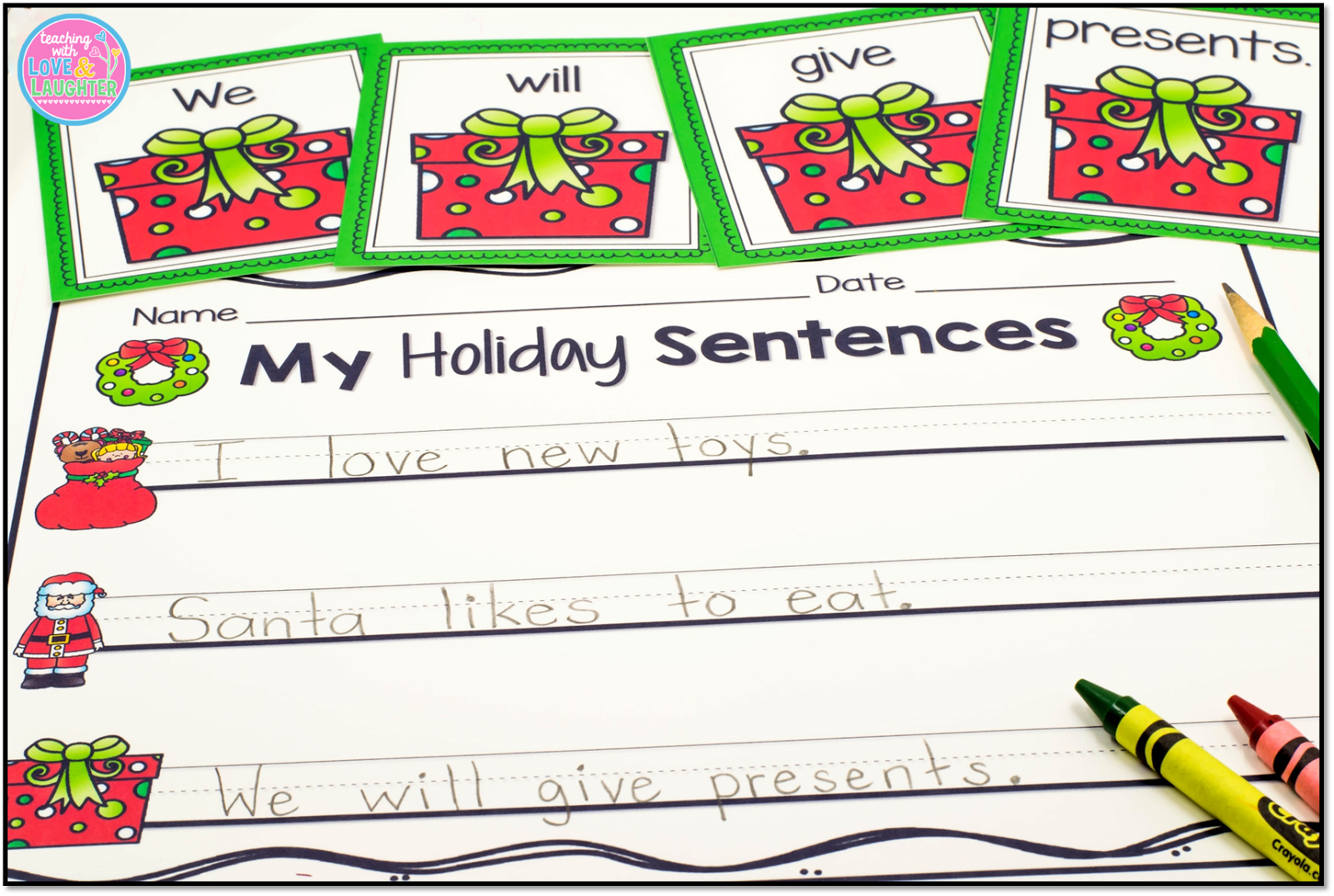 Teaching With Love and Laughter: Winter Holiday Center Activities