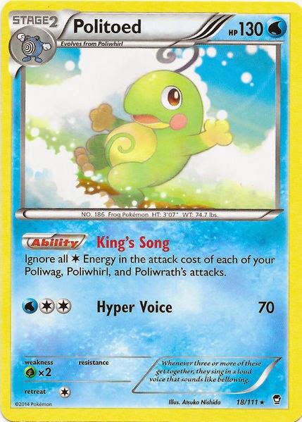 Politoed -- Furious Fists Pokemon Card Review | PrimetimePokemon's Blog