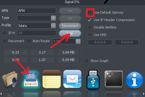 Cara uncheck default gateway Modem tanpa MMD X - Masputz.com