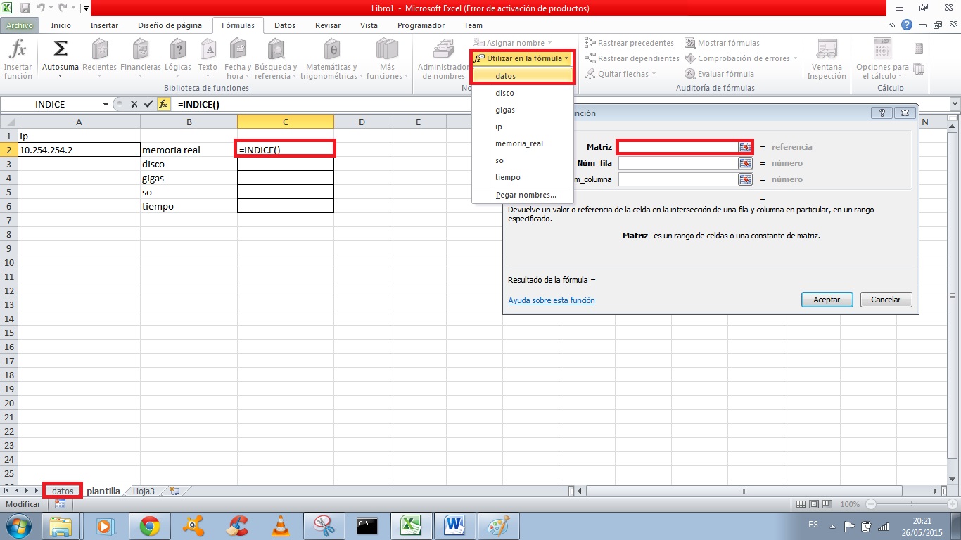 Informática fácil: Como usar listas desplegables y autorrellenar datos ...