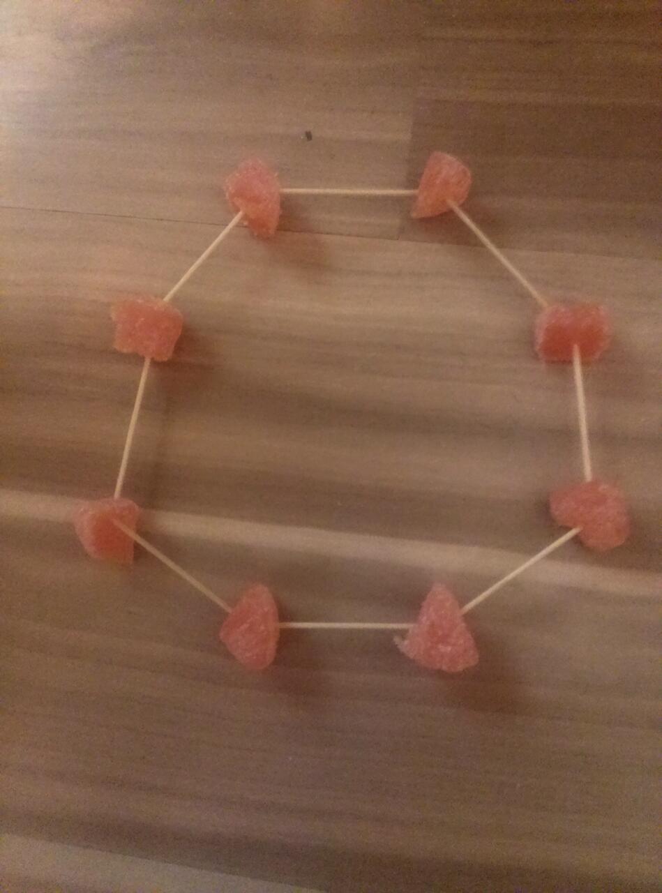 Toothpick Gumdrop Geometry