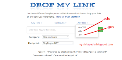 How to Create .Edu and .Gov Backlinks Easily - My Tricks Pedia