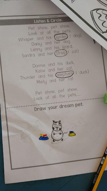 teacherfiera.com: YEAR 1 (2019) UNIT 3: PETS