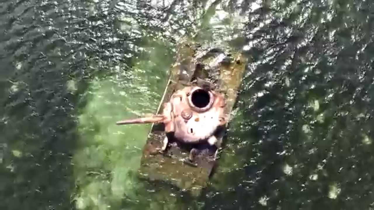 The submerged Sherman tanks of Saipan – WW2Wrecks.com