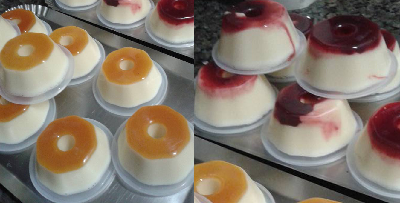 Receita de Pudim sem Forno