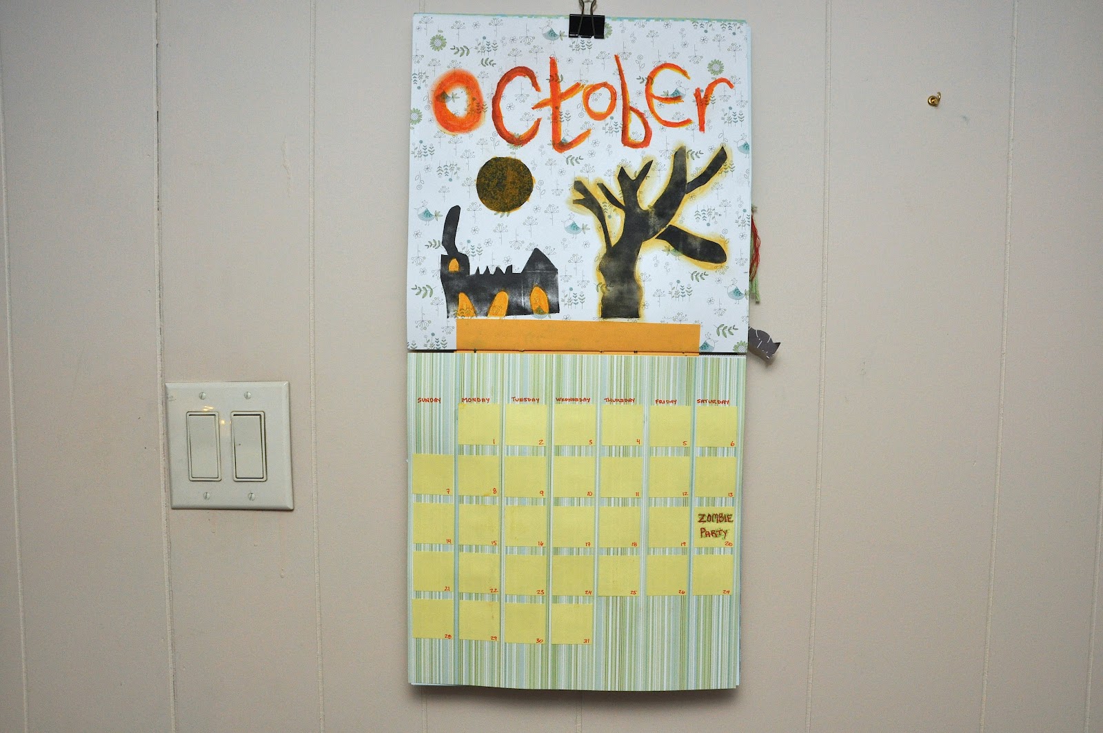 365 Days of DIY: October Calendar