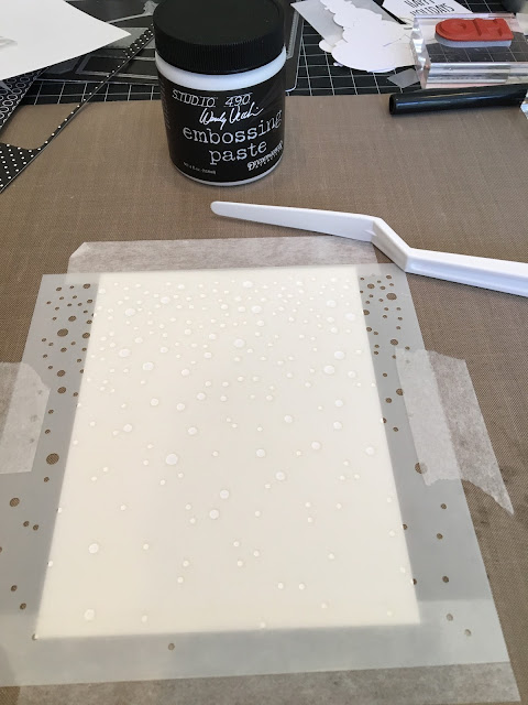 Let's Make A Card!: Embossing Paste