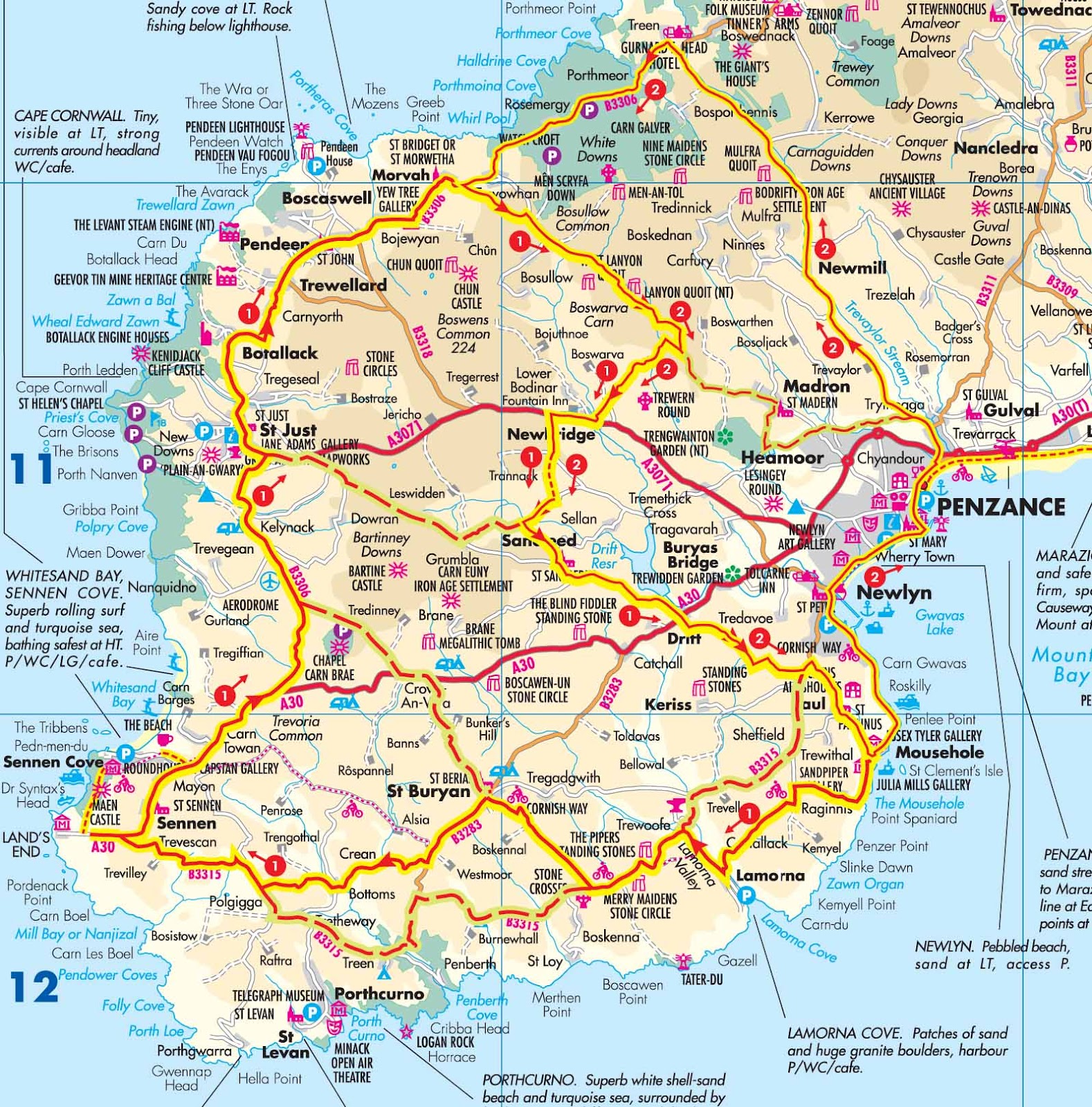 loveUKtravel: Cycling on the, far-distant, Penwith Peninsula