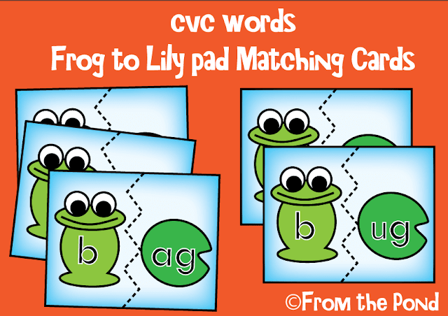 Blending cvc Words | From the Pond