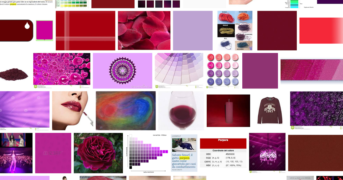 PORPORA: 19 // ANATOMIA DI UN COLORE