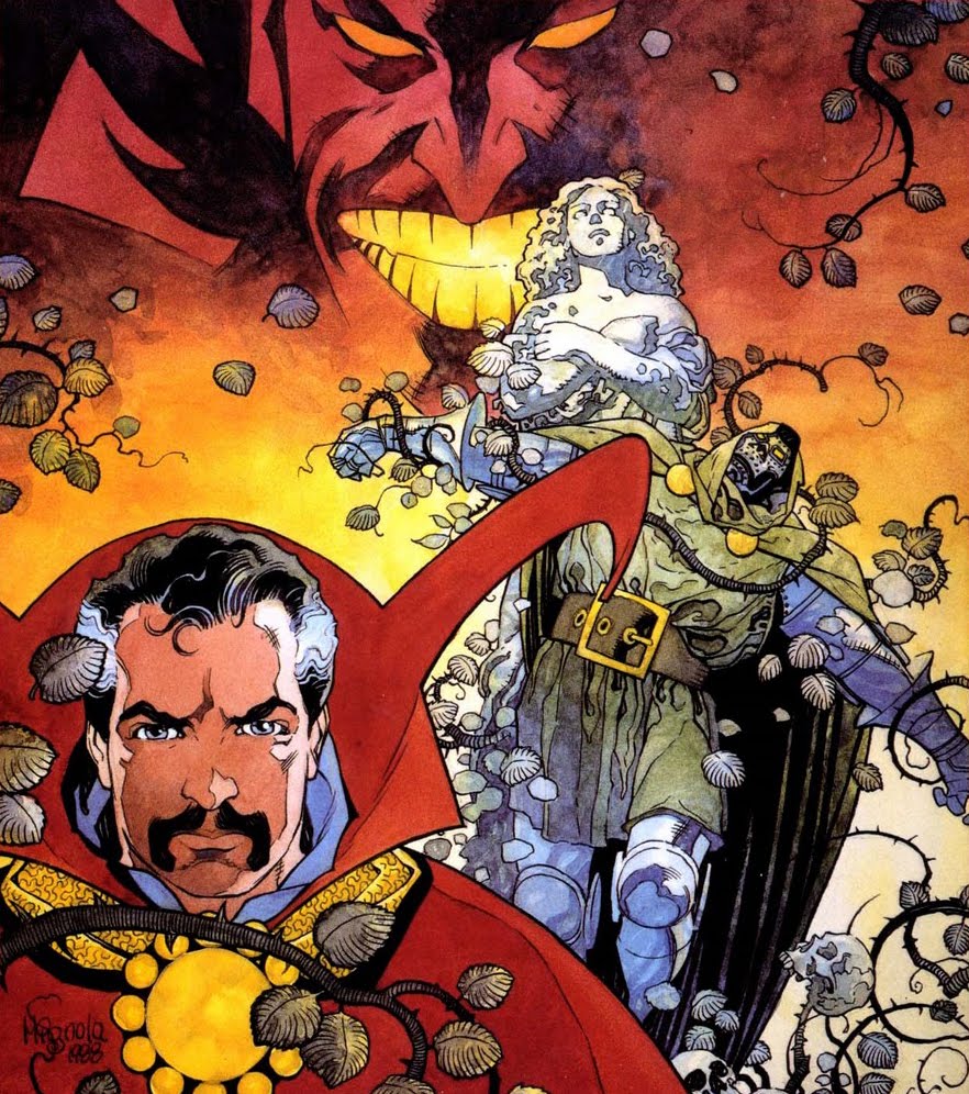 The Geeky Nerfherder: #ArtOfTheDay: 'Doctor Strange & Doctor Doom ...