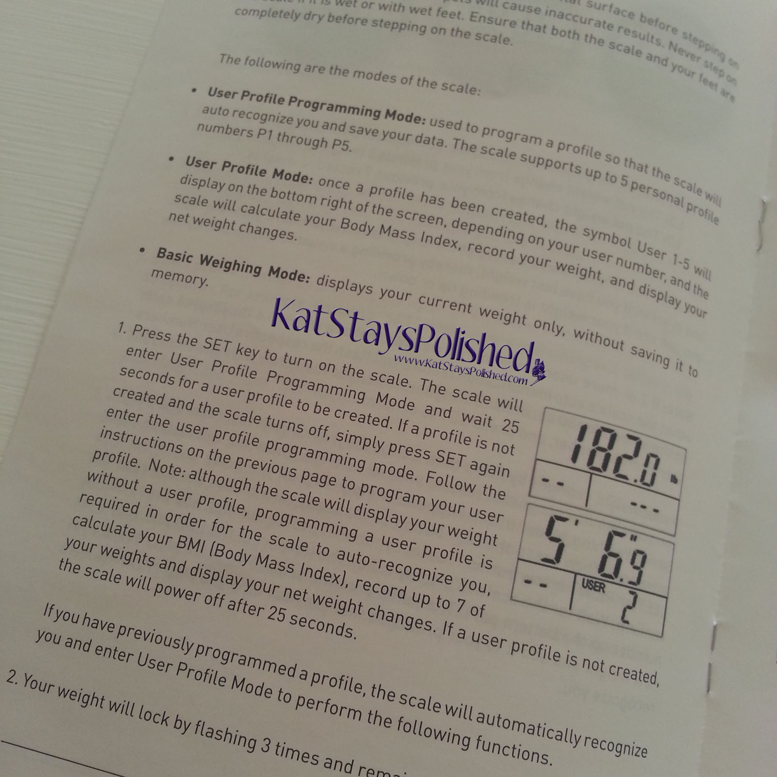 Kat Stays Polished | Beauty Blog with a Dash of Life: Ozeri Weight ...