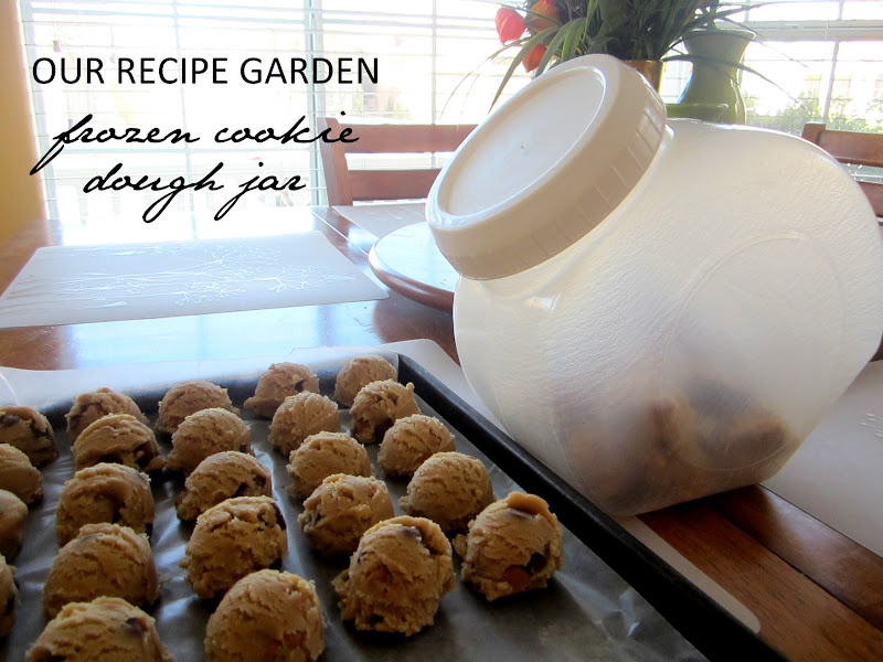 Frozen Cookie Dough Jar