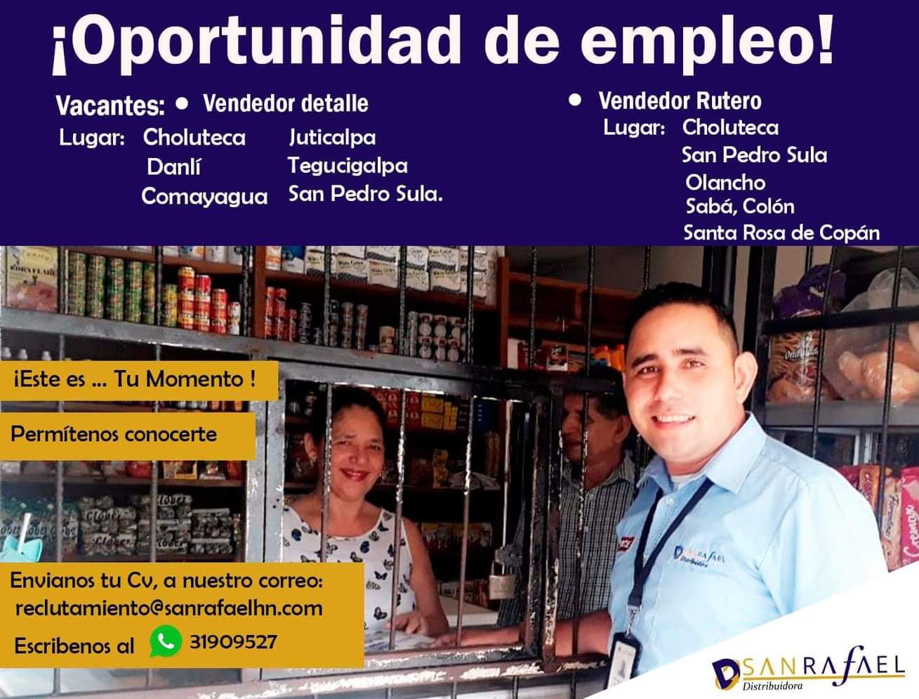 Vendedor Detalle / Rutero - A nivel nacional