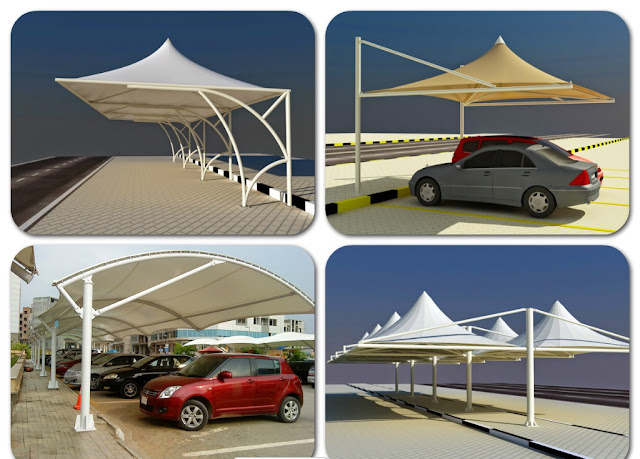 Car Park Shades and Sunshades, Doha, Qatar