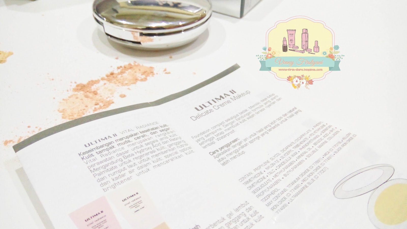 ULTIMA II Dynamic Duo Review [Delicate Creme Powder and Translucent ...