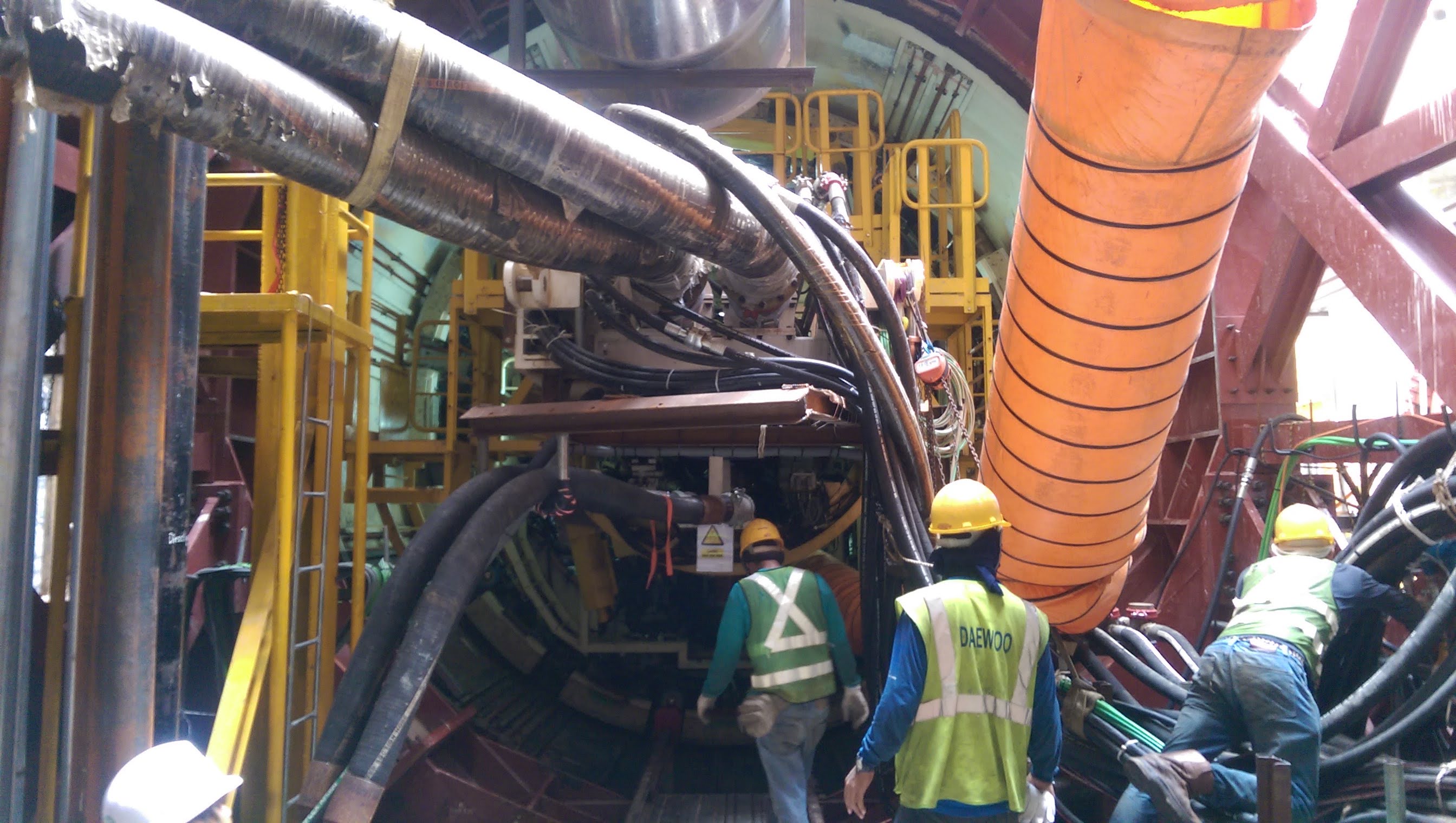 Thomson Line Construction: Stevens - TBM Launch