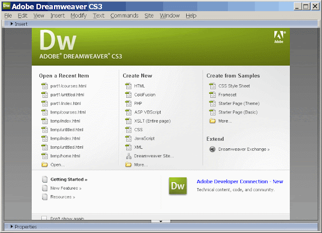 Adobe Dreamweaver CS3