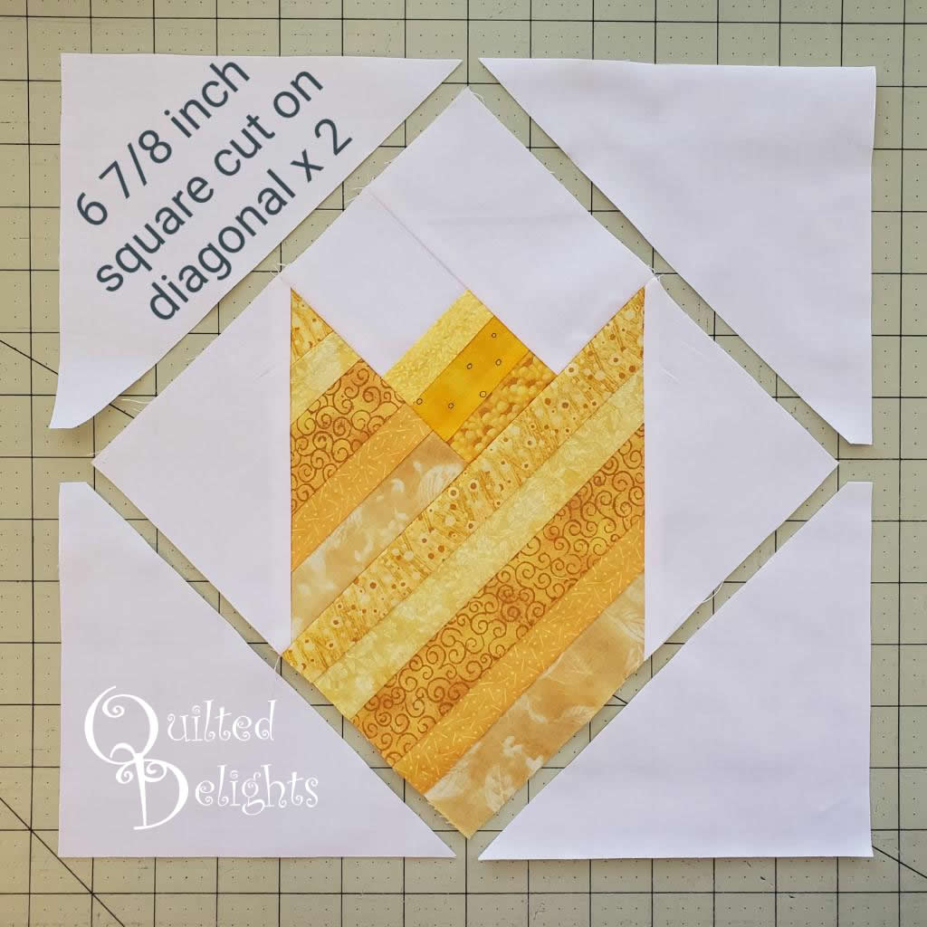 Quilted Delights: All About Strings Blog Hop - Spring Strings