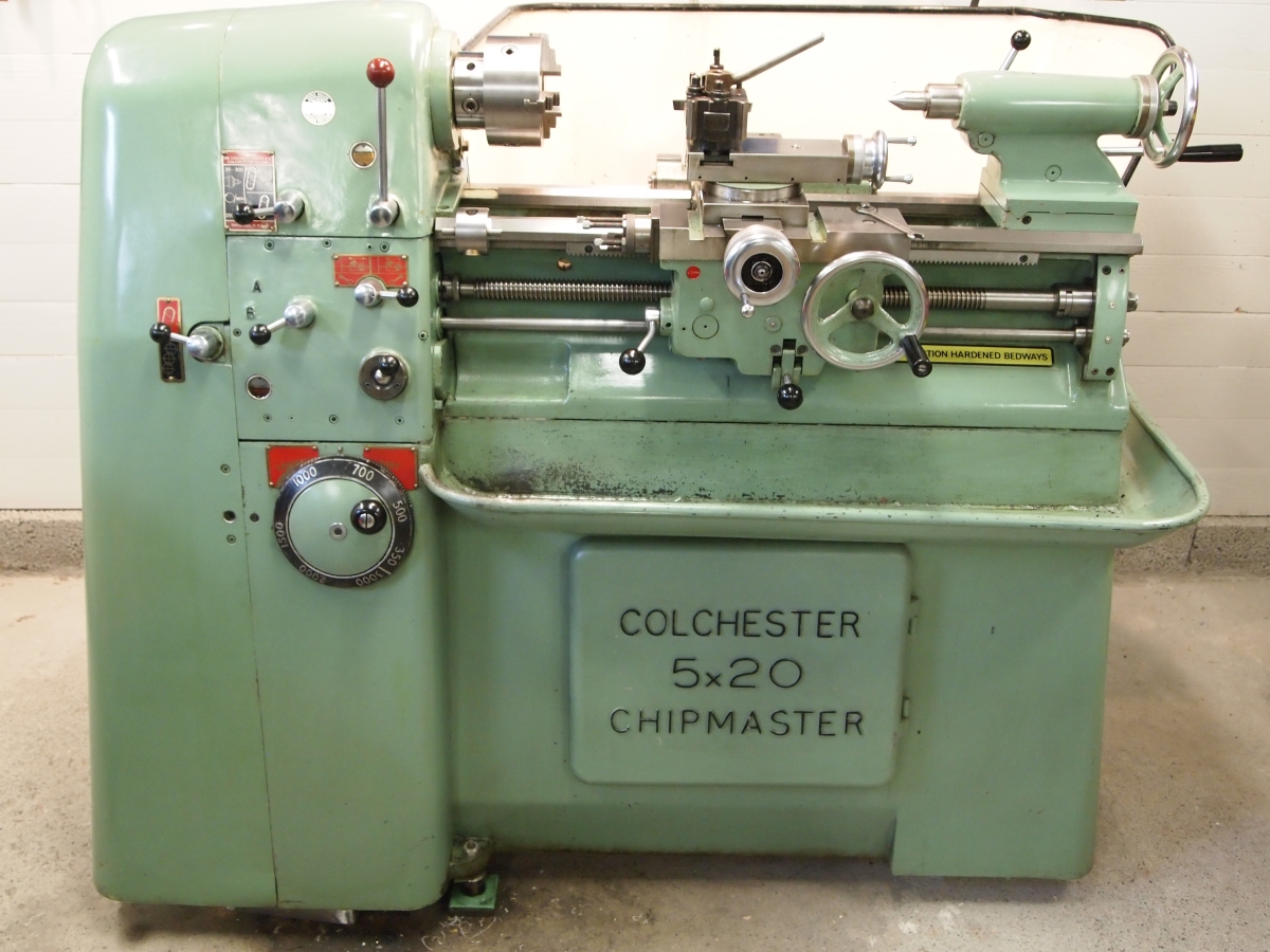 The review of this Colchester Chipmaster lathe took 49 years to write ...