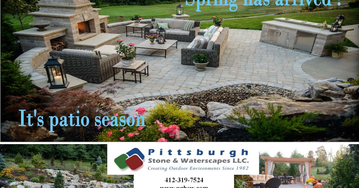 Outdoor Living with Pittsburgh Stone and Waterscapes, LLC