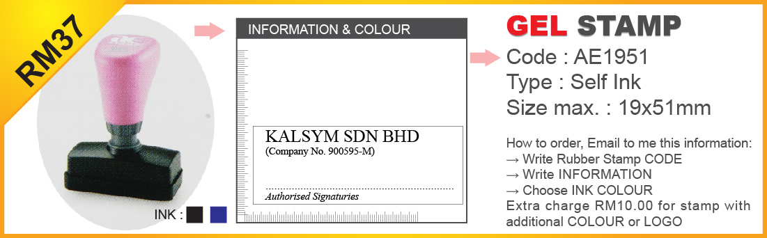 Printing Murah: RUBBER STAMP & PRICING