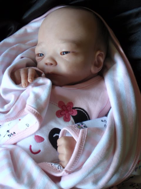 Elisabetta's Babies Studio: First baby up for adoption! Asian baby Ai