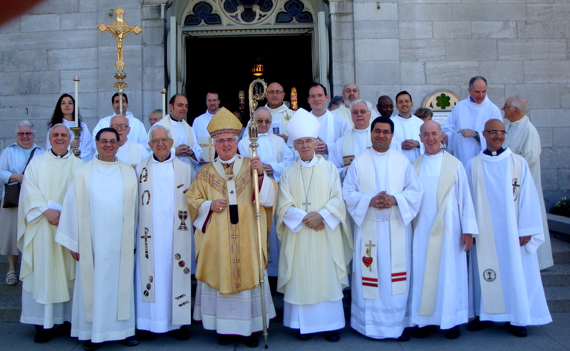The Journey of a Bishop: Images from Canada Day Celebrations - Homily ...