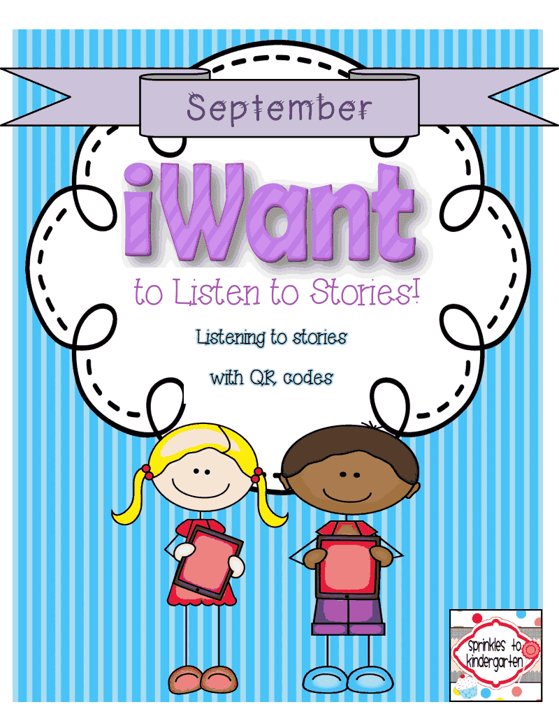 Sprinkles to Kindergarten!: iWant to Listen to Stories!