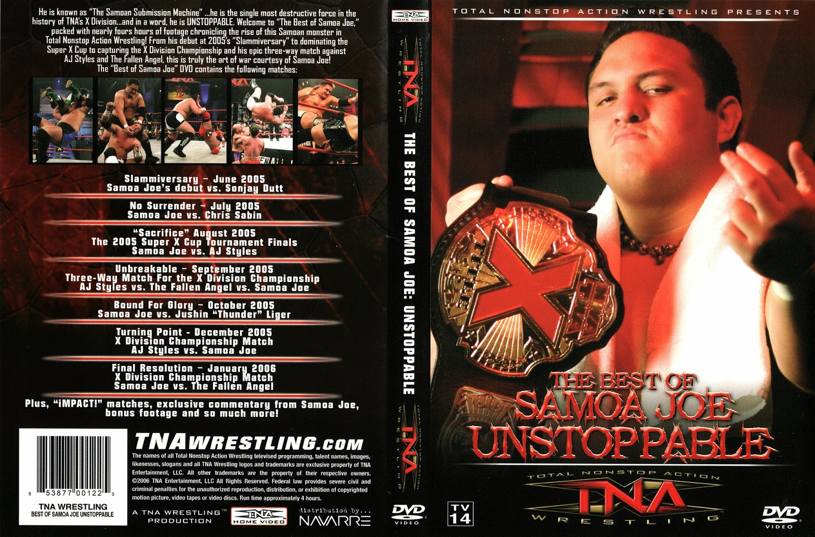 Pro Wrestling Truth DVD Reviews: TNA: The Best of Samoa Joe DVD Review