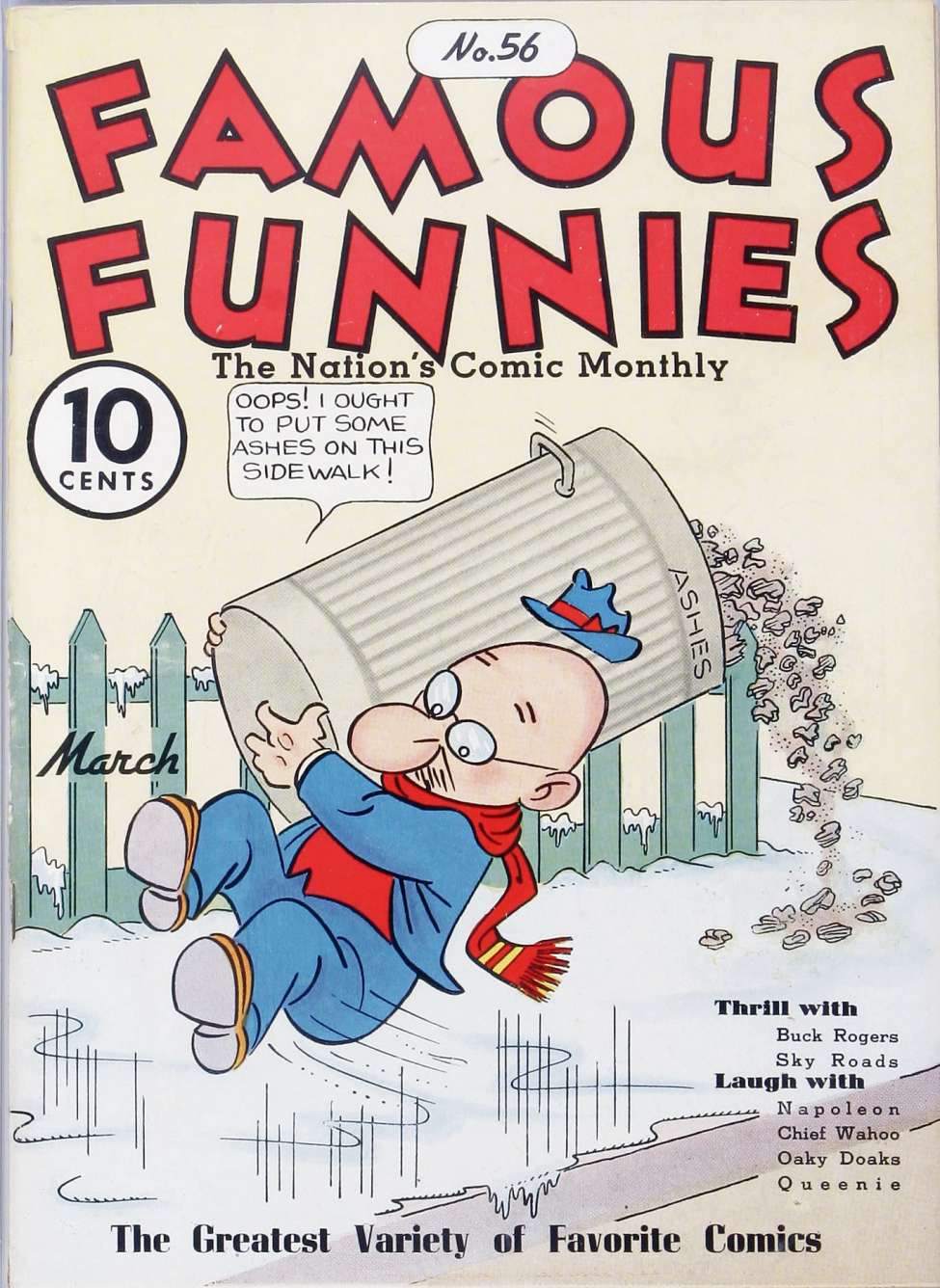 Ominous Octopus Omnibus: Some Funnies From FAMOUS FUNNIES #56