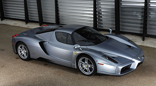 Hd-Car wallpapers: ferrari enzo silver