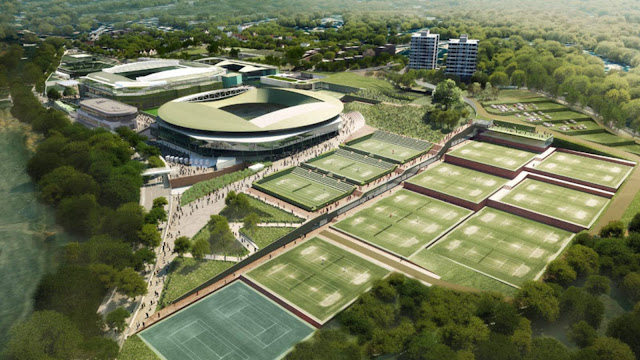 architecture now and The Future: WIMBLEDON MASTER PLAN BY GRIMSHAW ...