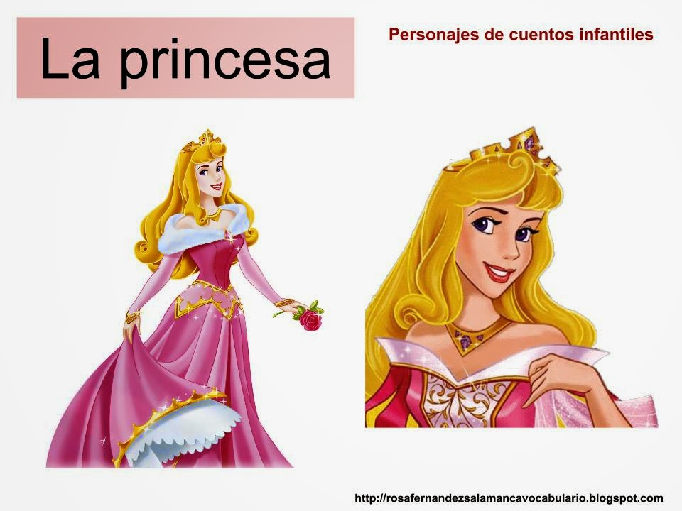 Vocabulario en imágenes. Maestra de Infantil y Primaria.: Personajes de ...