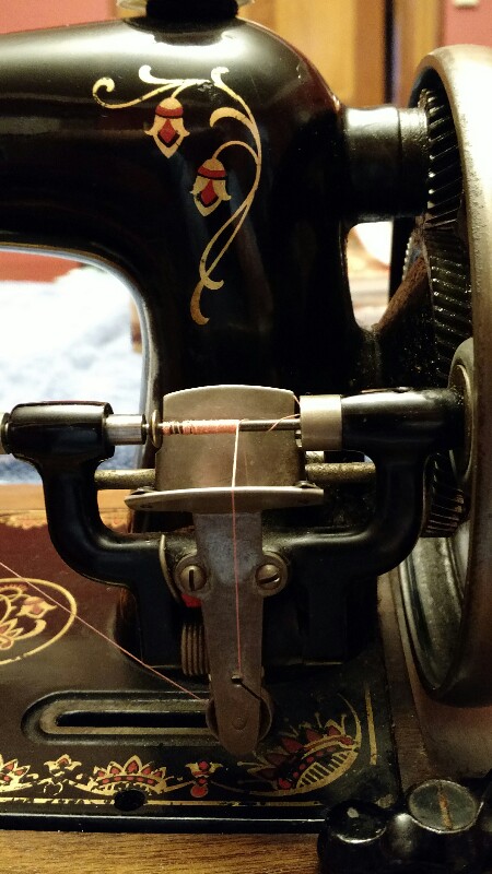 1893 Victorian Farmhouse: Queen German Sewing Machine