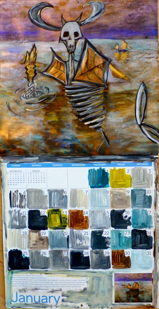 Made by Nicole: Altered Calendar Challenge